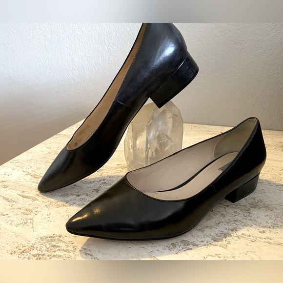 Cole Haan | Shoes | Cole Haan Classic Black Leather Slip On Shoes ...